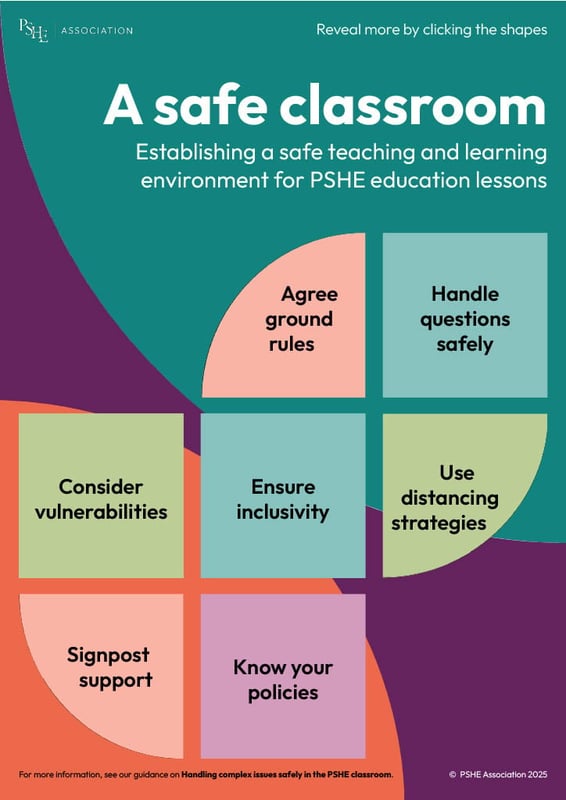 'Effective teaching' and 'safe classroom' interactive posters